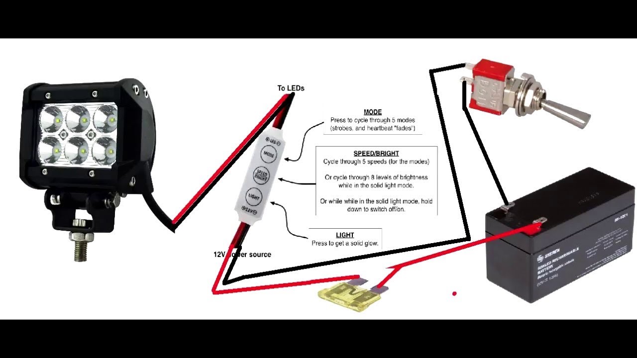 Descubre cómo conectar fácilmente faros led de 3 cables y mejora la ...