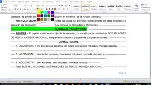 Encuentra rápidamente el folio mercantil en una acta constitutiva: todo ...