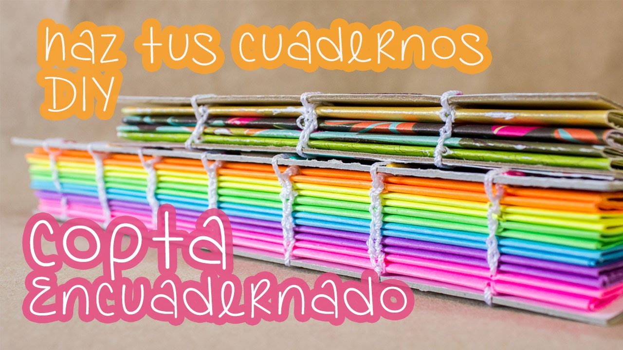 Aprende cómo coser una libreta con estambre: ¡Dale un toque único a tus ...