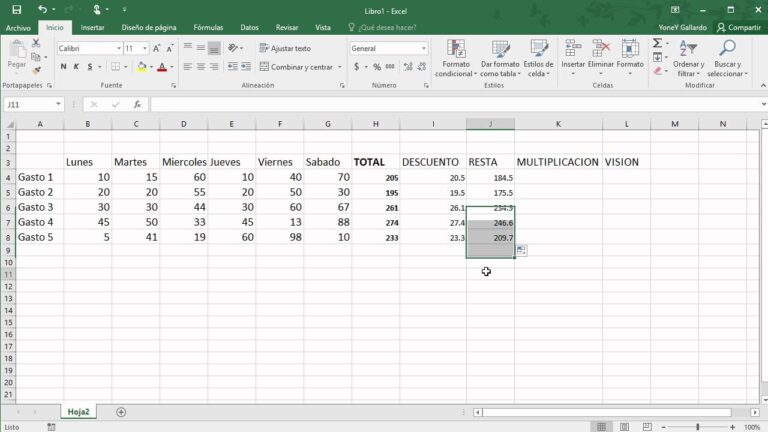 Aprende cómo restar varias celdas en Excel y simplifica tus operaciones numéricas en segundos