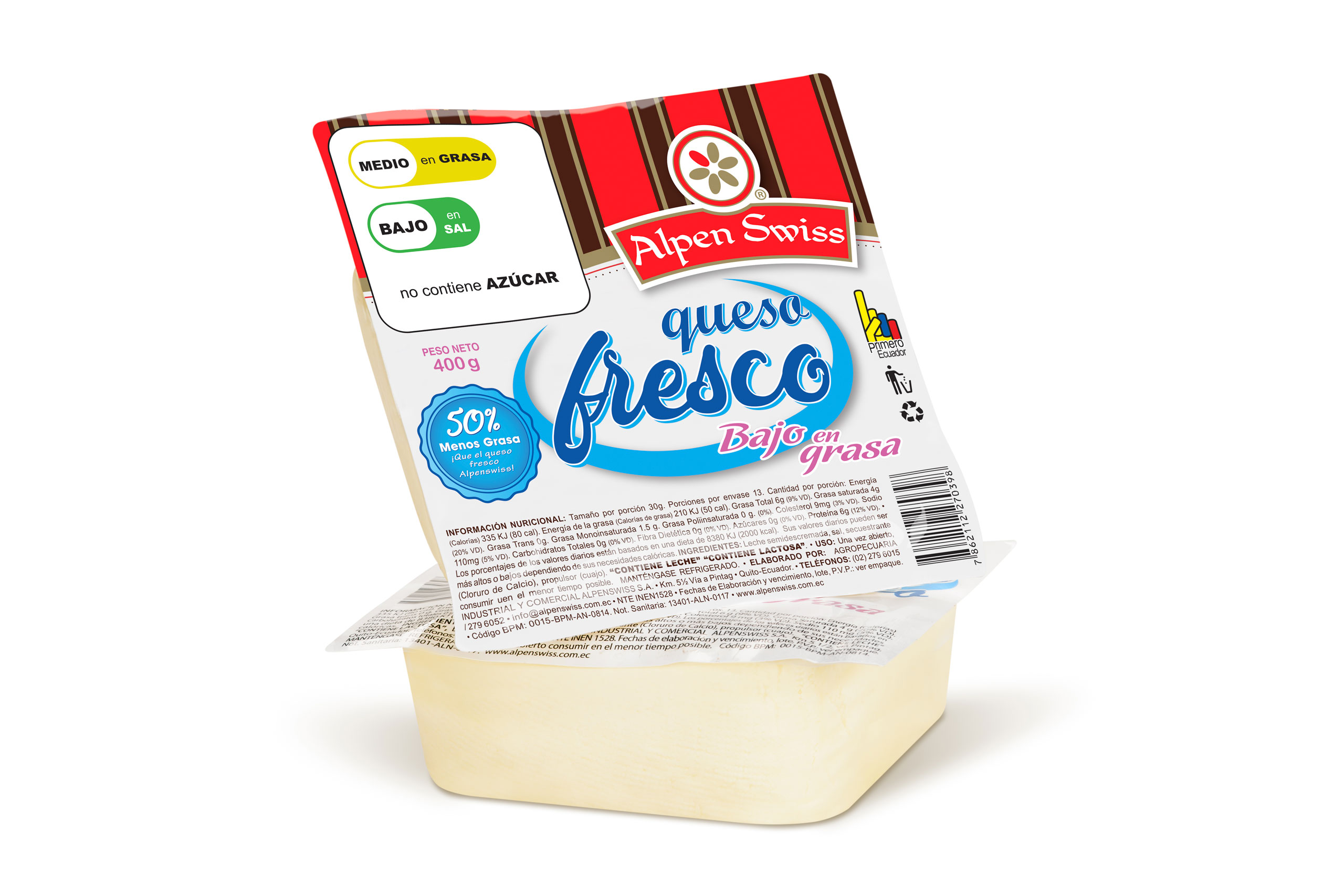 Descubre cuántas calorías tiene el queso fresco y sorpréndete con su ...